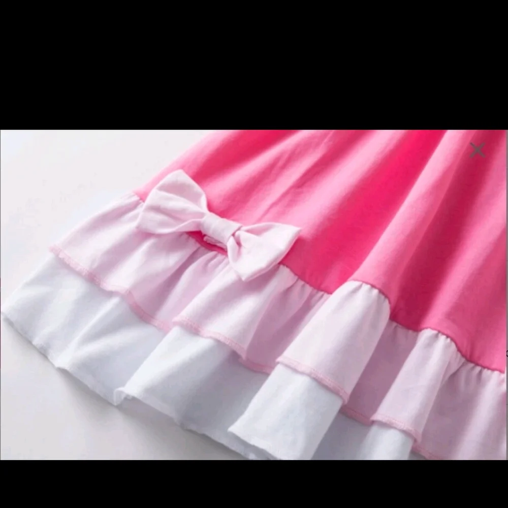 little rubi | Dresses | New Girl Pink Bow Cinderella Kids Costume ...